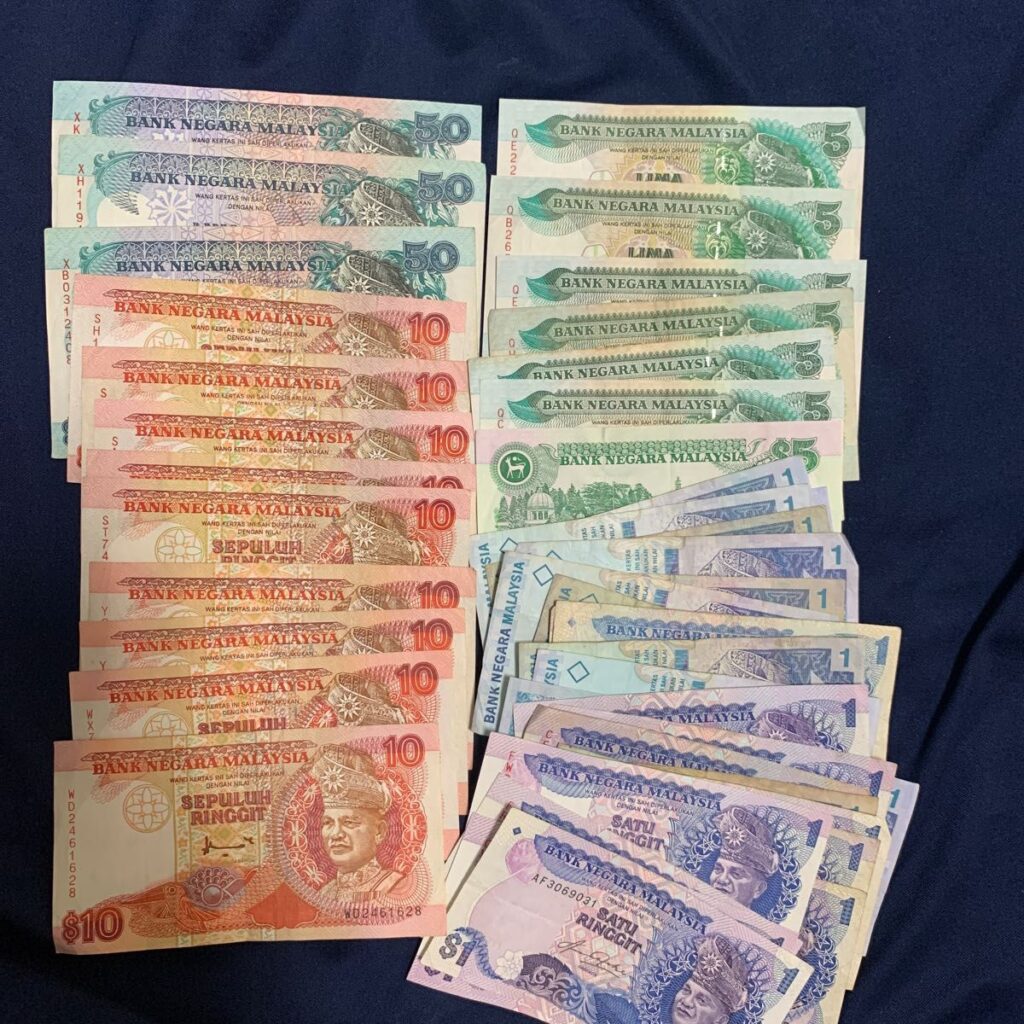 Exchange Your Old Malaysian Ringgit Banknotes for Cash Online | Retired ...
